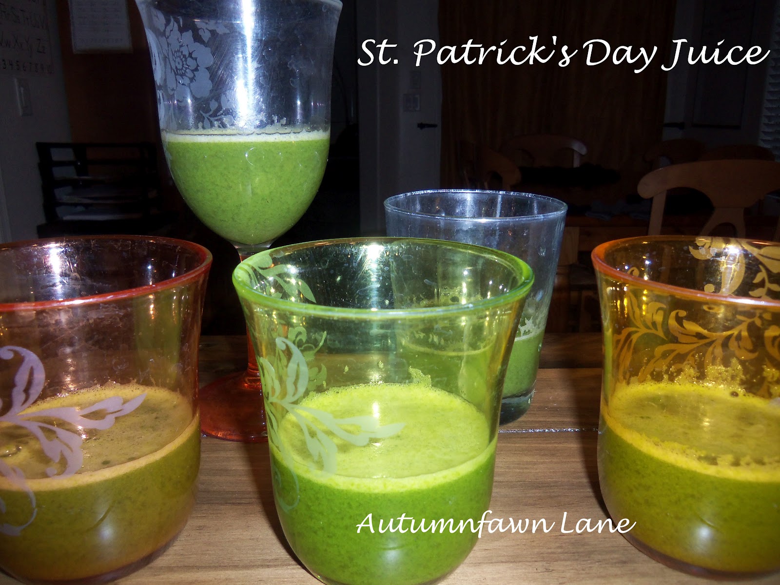 Brandi Raae: St. Patrick's Day Juice