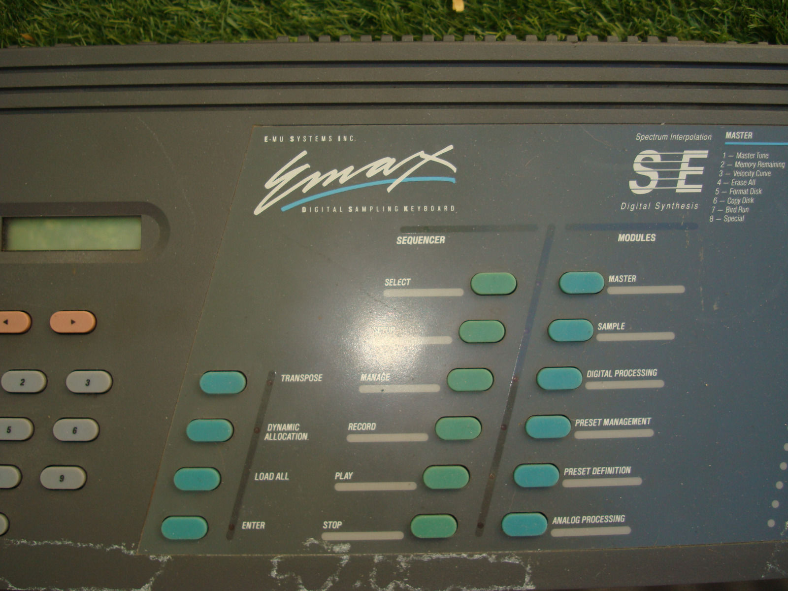 MATRIXSYNTH: Emu Emax SE SN 028129