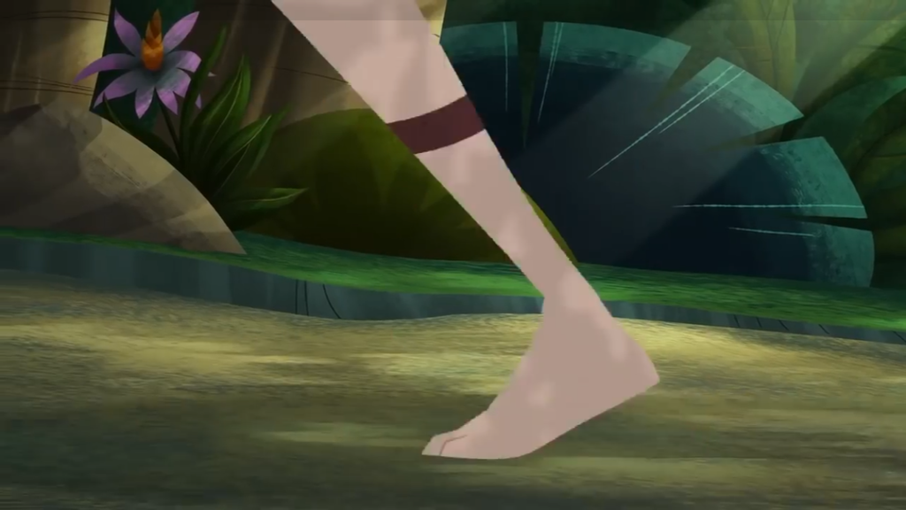 Anime Feet: Tangled: The Series: Rapunzel and Cassandra