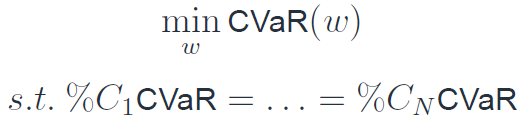 Henry's Quantopia: Minimize Conditional Value-at-Risk (min CVaR) & CVaR ...