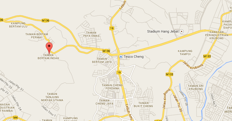 Homestay Murah Melaka: LOKASI