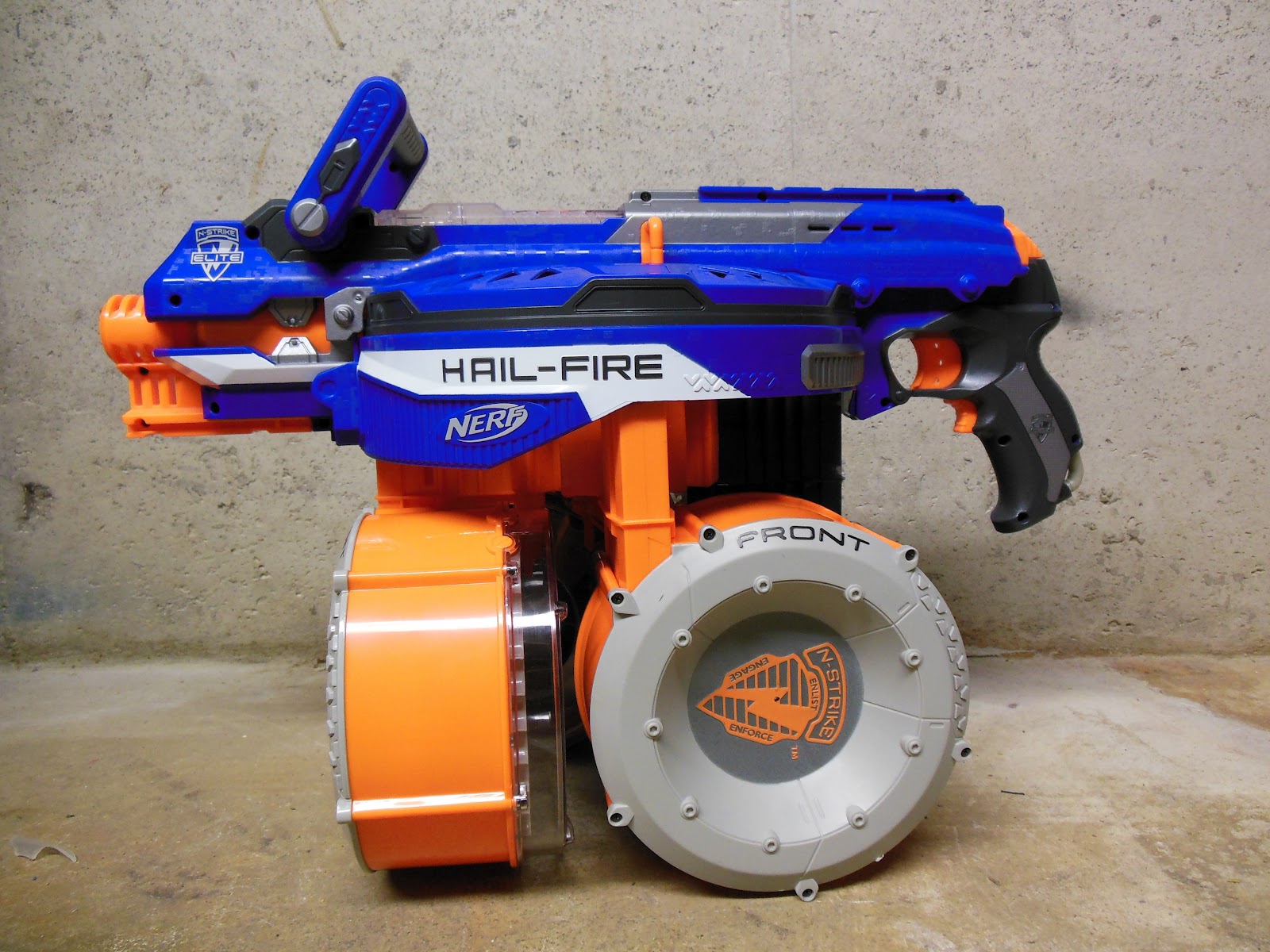 Lasagna678 Nerf Mods: First Look: N-Strike Elite Hailfire