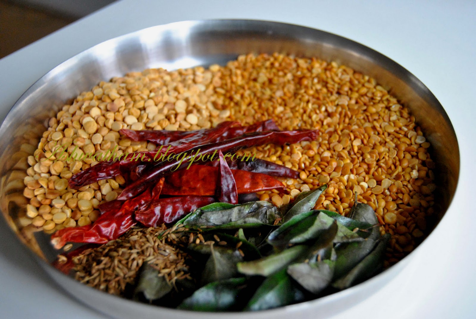 Ashwatham: Kandhi Podi / Spicy daal powder