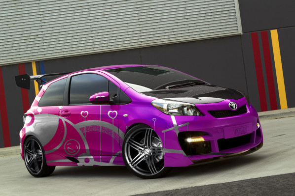 Modification Toyota Yaris Cool & Elegant - Car Modification Trends