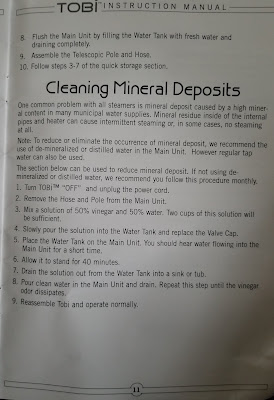 Find Your Manuals Here...: Tobi Upright Steamer Model EC1633 Instrucion ...