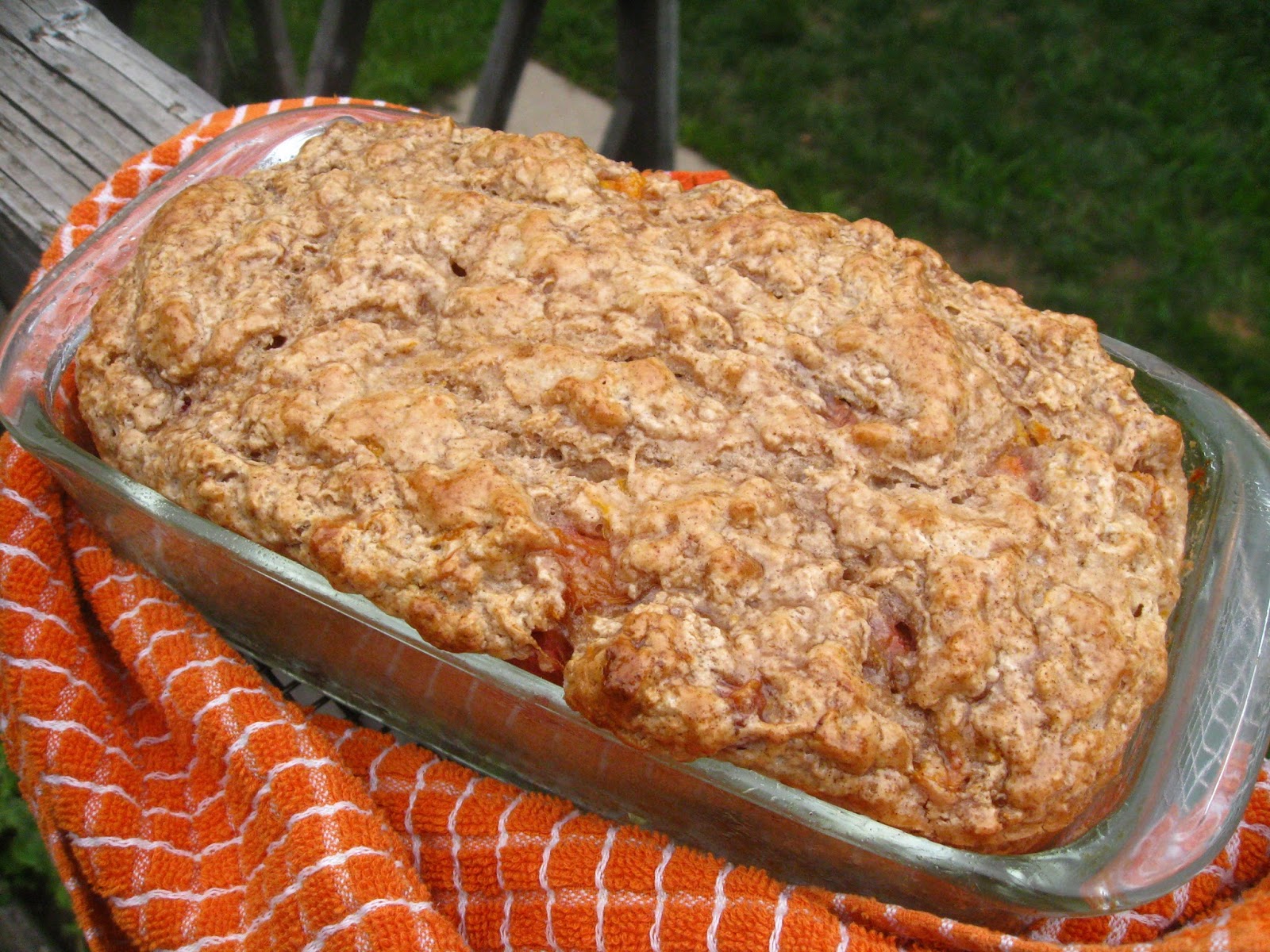 Vegan Kitchen Gone Wild: Nectarine Beer Bread