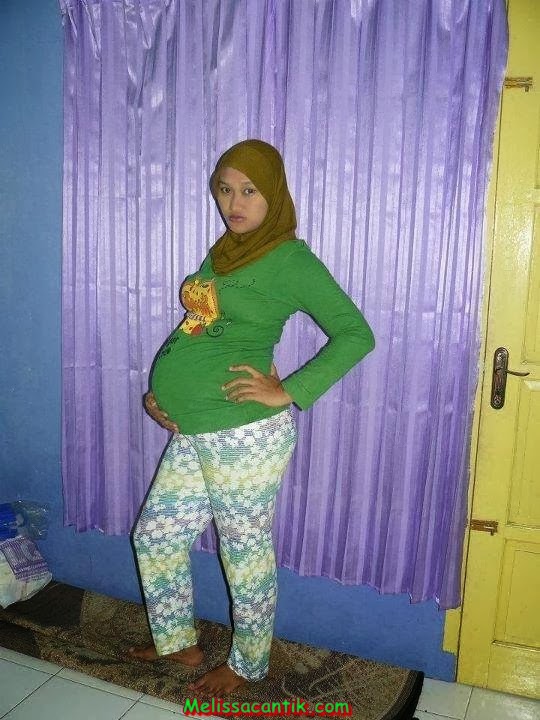 Kumpulan Foto Wanita Berjilbab Cantik Lagi Hamil Bunting Besar Mata Bathin