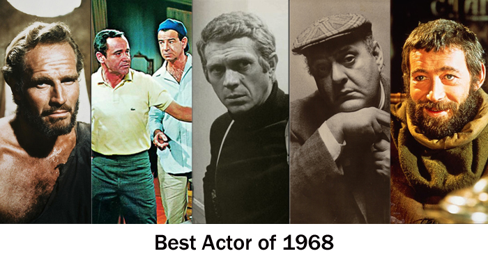 A Mythical Monkey writes about the movies: 1968 Alternate Oscars