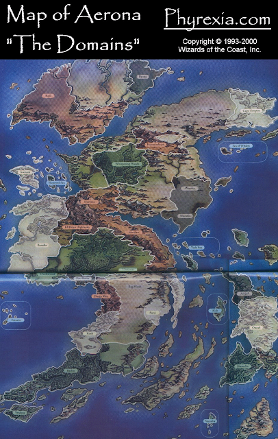 Voyage For Change: Dominaria Geography: Locations and Continents