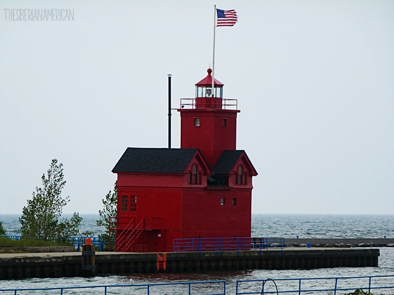 The Siberian American: Lake Michigan Circle Tour: Big Red Lighthouse in ...