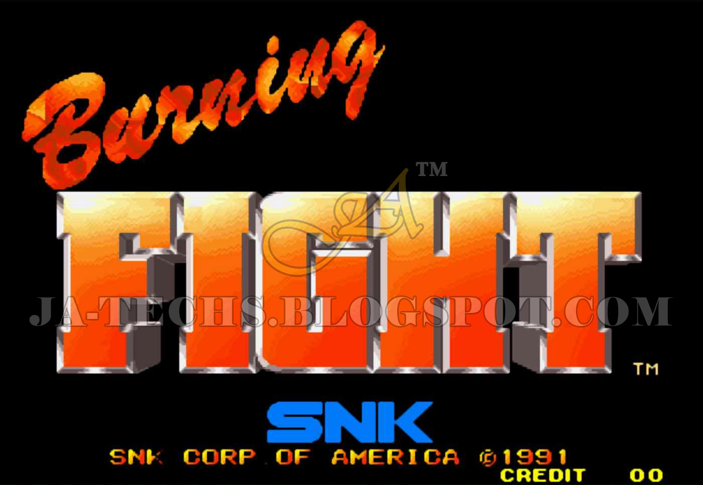 Burning Fight Game - JA TECHS