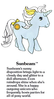 My Little Pony Fact File: Sunbeam