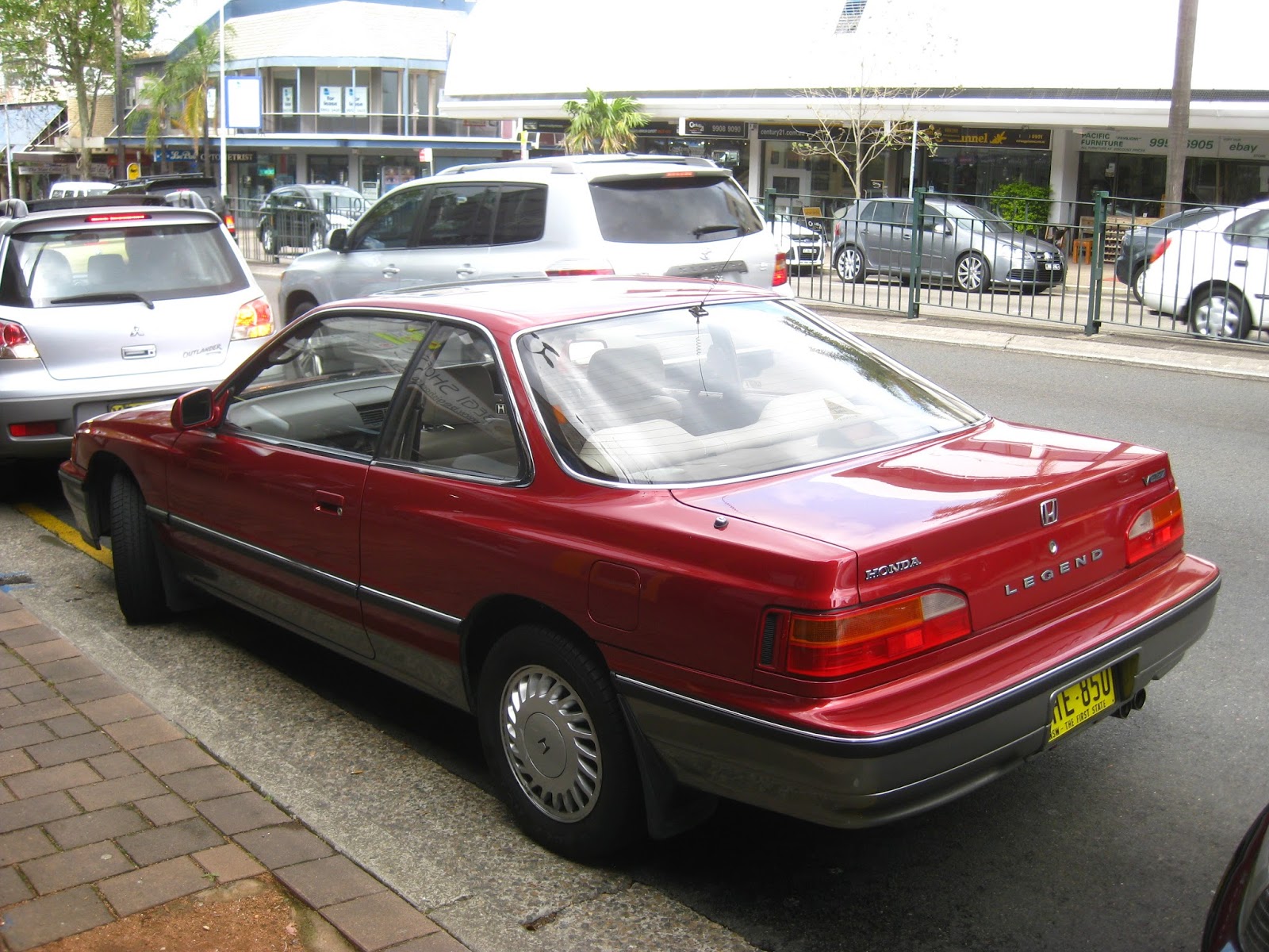 Aussie Old Parked Cars: 1991 Honda Legend Coupe