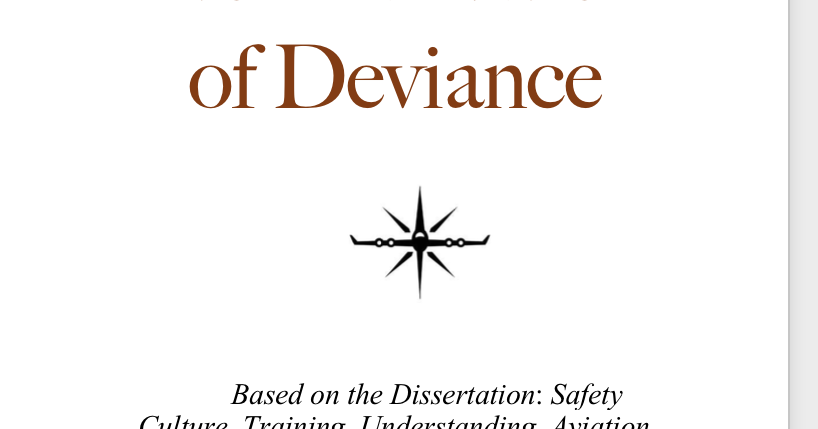 Normalization Of Deviance