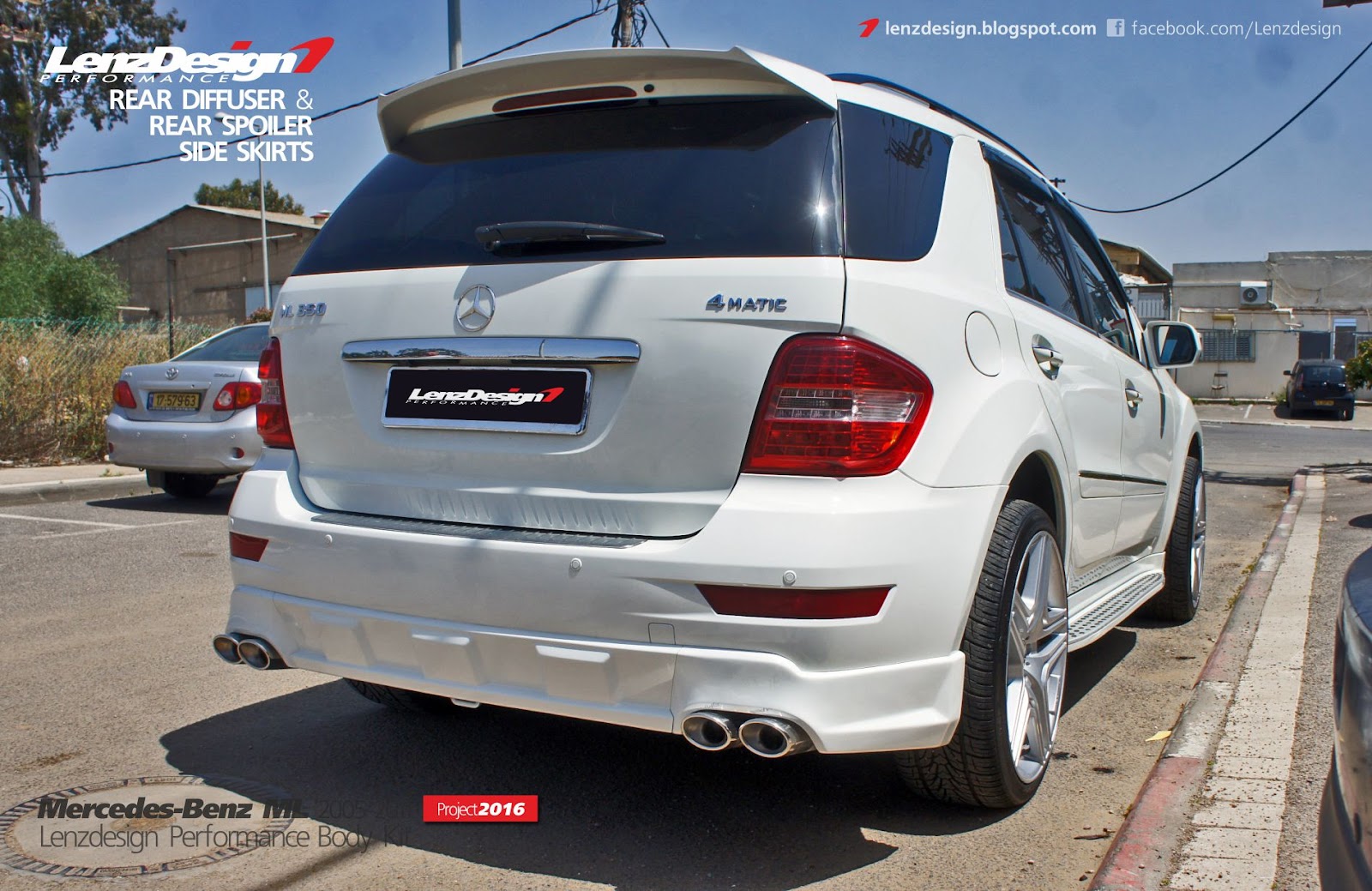 Mercedes-Benz ML W164 Lenzdesign Bodykit & Spoilers