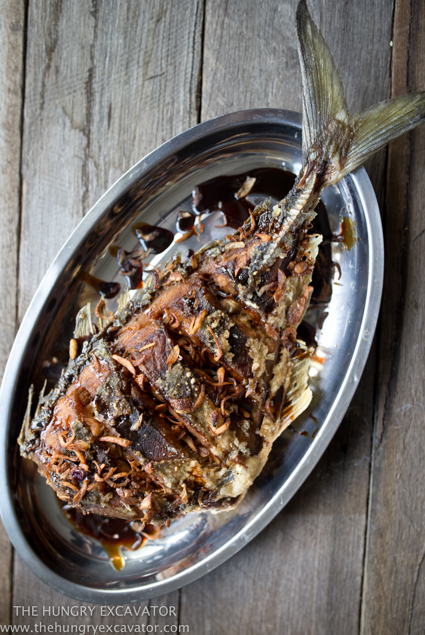 The Hungry Excavator: Mum's Ham, Abalone & Kailan Jade Chicken Recipe ...