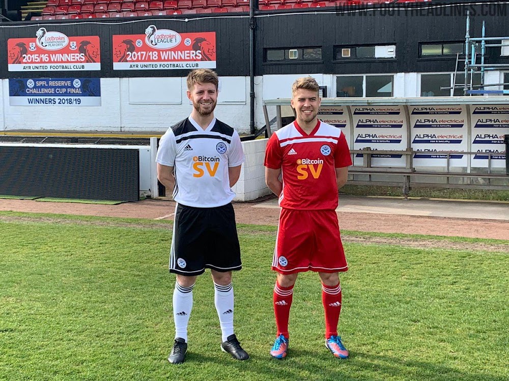 Ayr United 19-20 Home & Away Kits Revealed - Footy Headlines