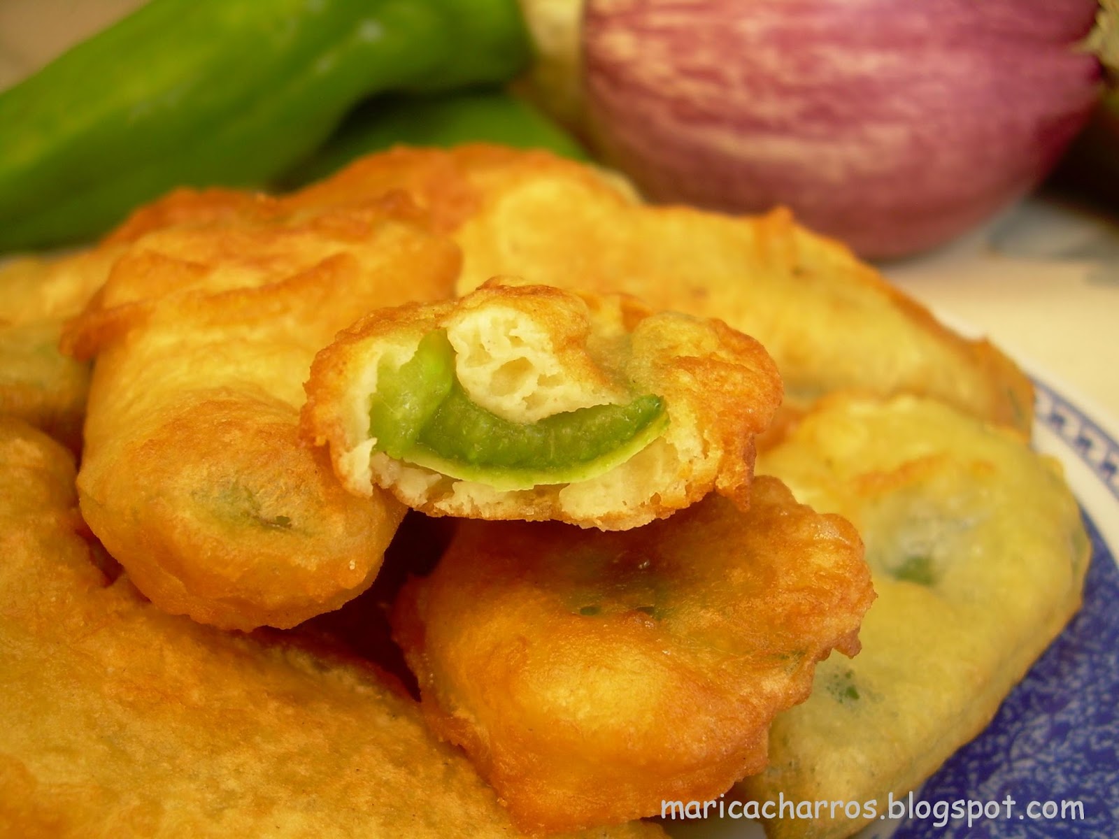 Verduras rebozadas | Maricacharros