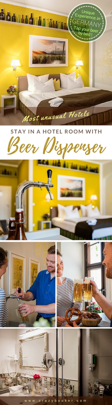 Crazybooker: Unique overnight experience for beer lovers in Germany