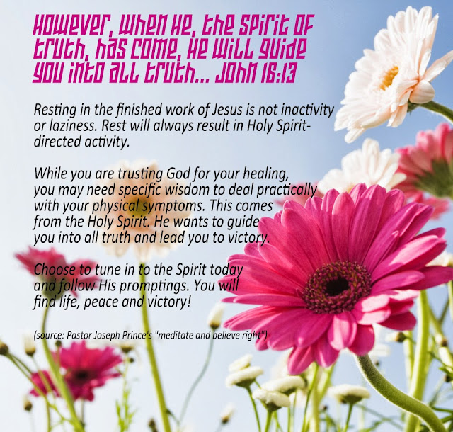 Live RIGHT by believing RIGHT: John 16:13 – Rest Is Spirit-Directed ...