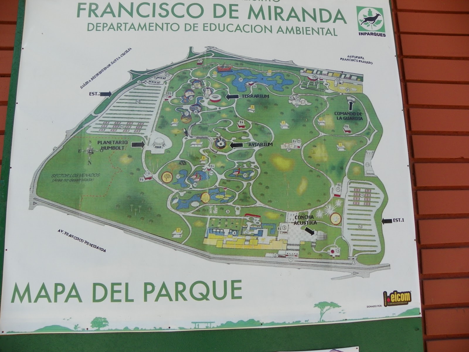 verdevenezuela: Parque "Generalísimo Francisco de Miranda", Parque del Este