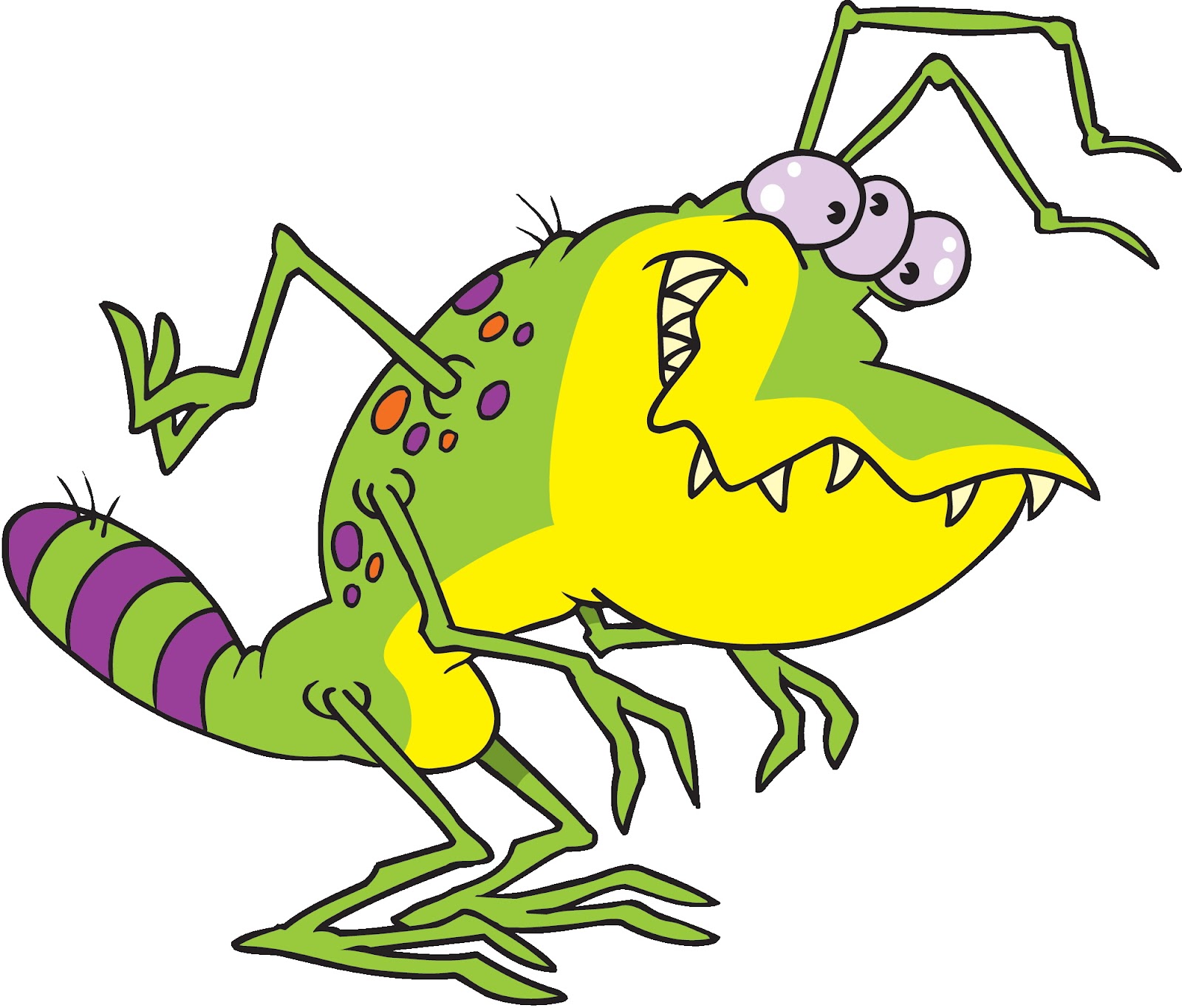 Outside the Box: Bug Characters with Grass Placemat and Food Ideas