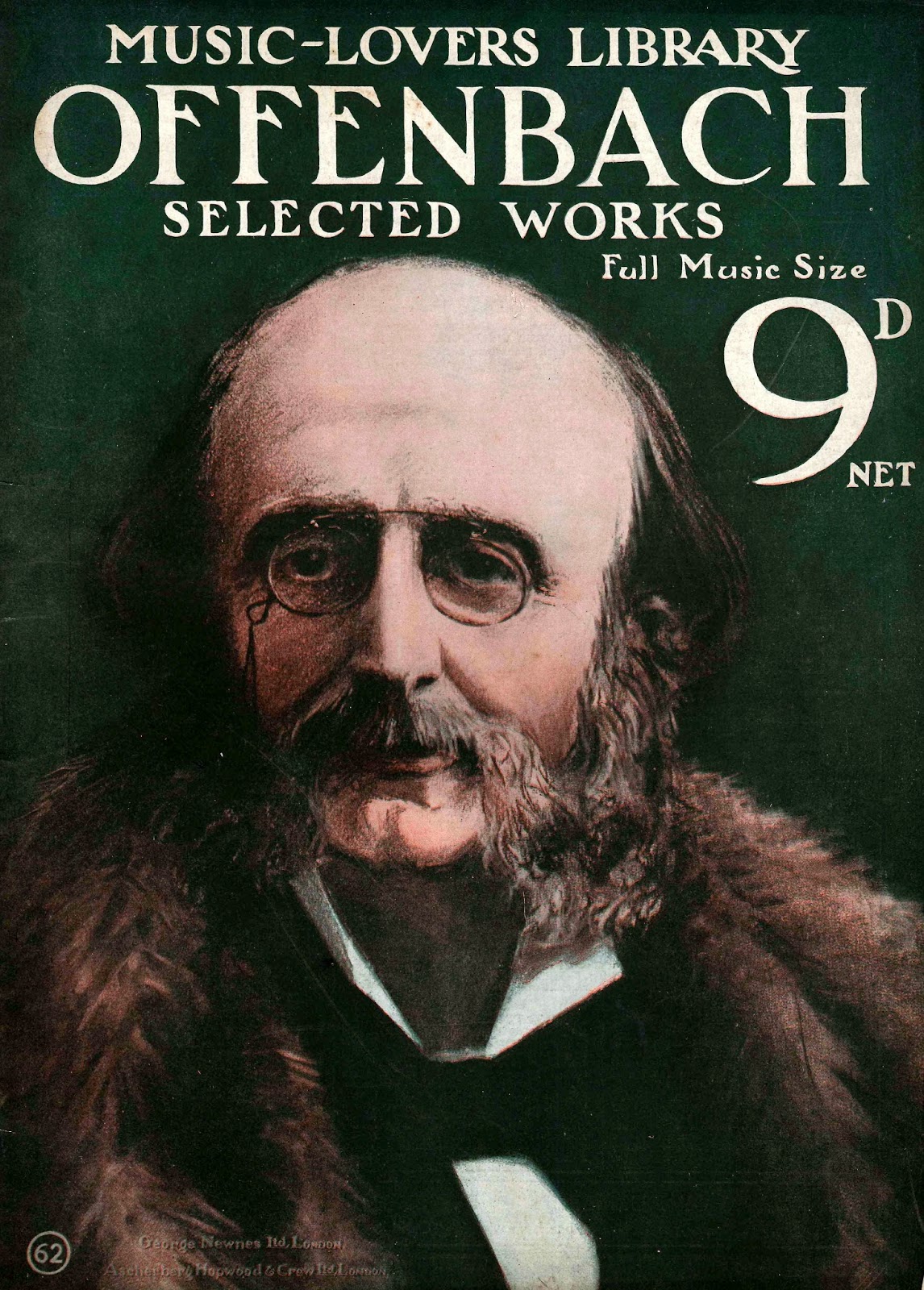 Jacques Offenbach : portraits dessins: D'après Nadar