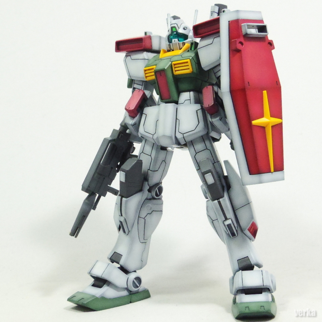 Custom Build: HGUC 1/144 GM III + G-Defenser