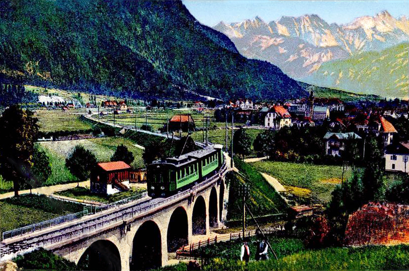 transpress nz: early scenes on the Mittenwaldbahn, Austria-Germany