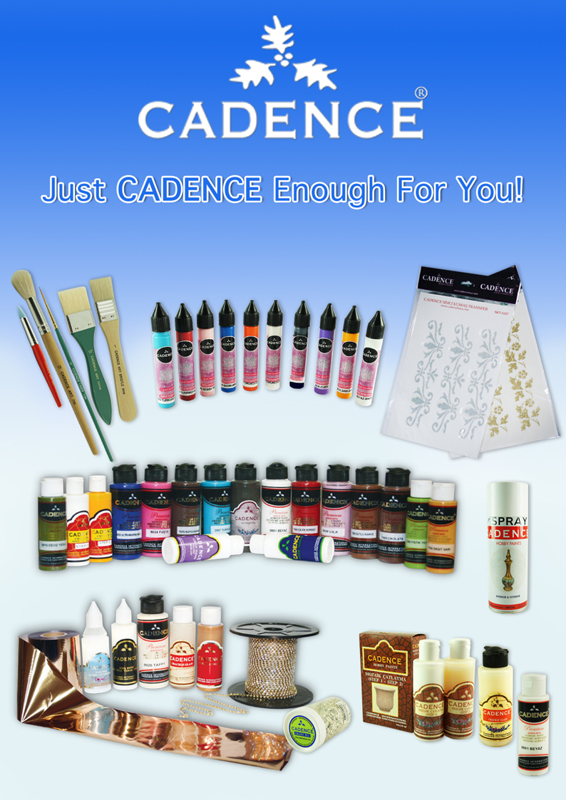 Crafters Corner : Welcome CADENCE - Art and Hobby Paints