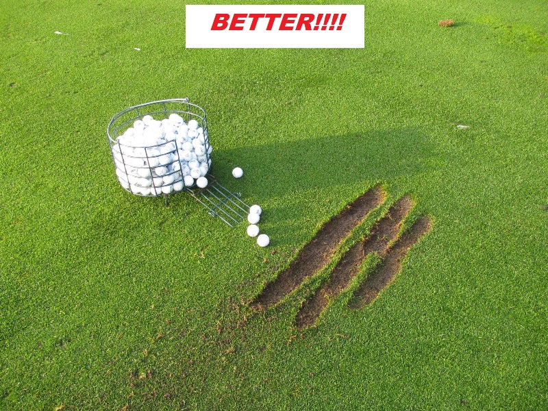 TacomaTurf: Range Tee Divots (the right way)