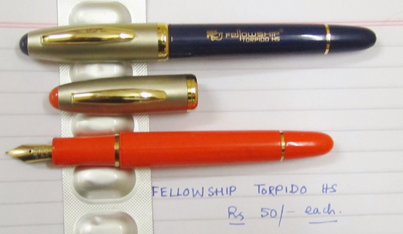 Soumitra Pen collection: Low cost Indian pens purchased today