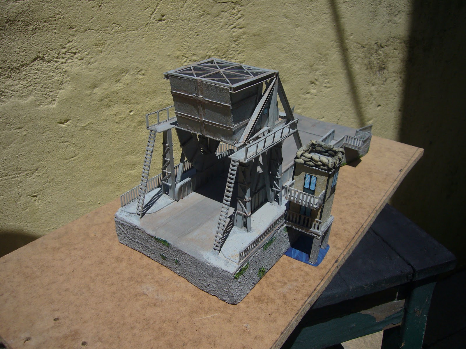 jp wargaming place: Bénouville (Pegasus) Bridge, 6th June 1944, 20mm scale