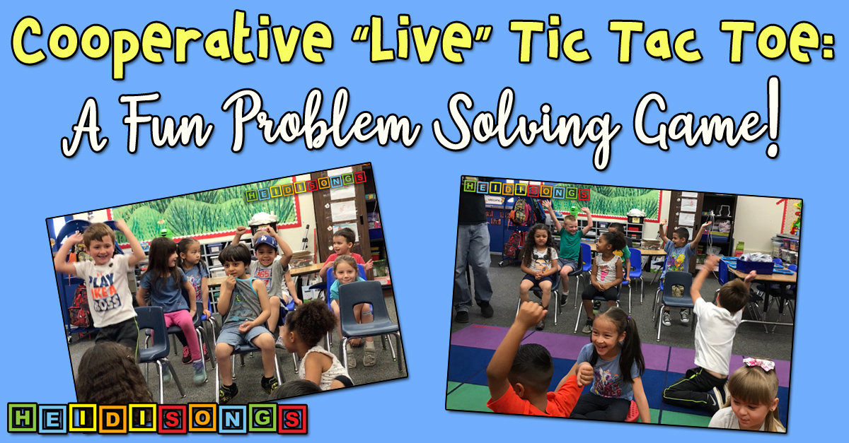 Cooperative “Live” Tic Tac Toe: A Fun Problem Solving Game!