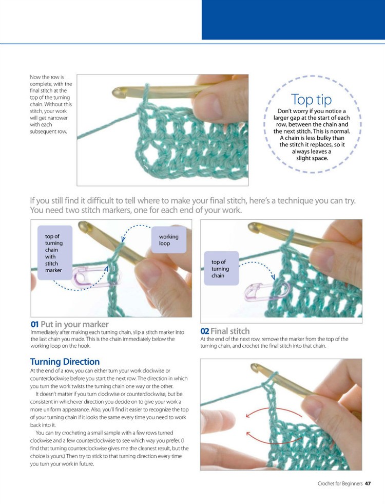 Crochet for beginner magazine | knitting and crochet