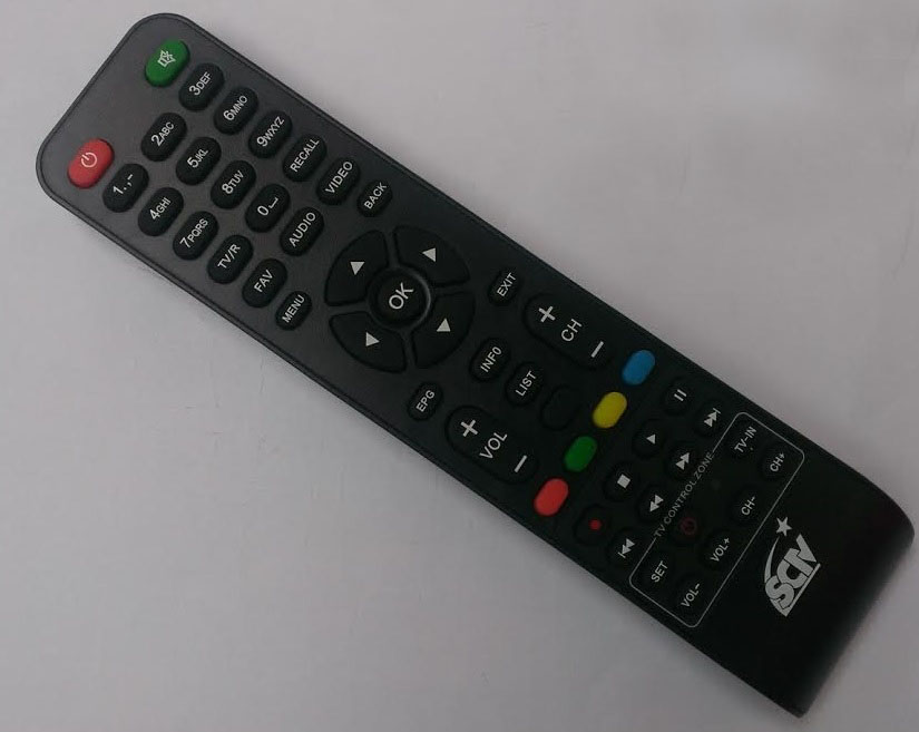 Bán Rờ mốt SCTV ( Remote SCTV - remote đầu thu HD SCTV- Đầu Kỹ thuật số ...