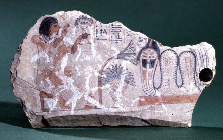 Imagenes de Egipto: ostraca