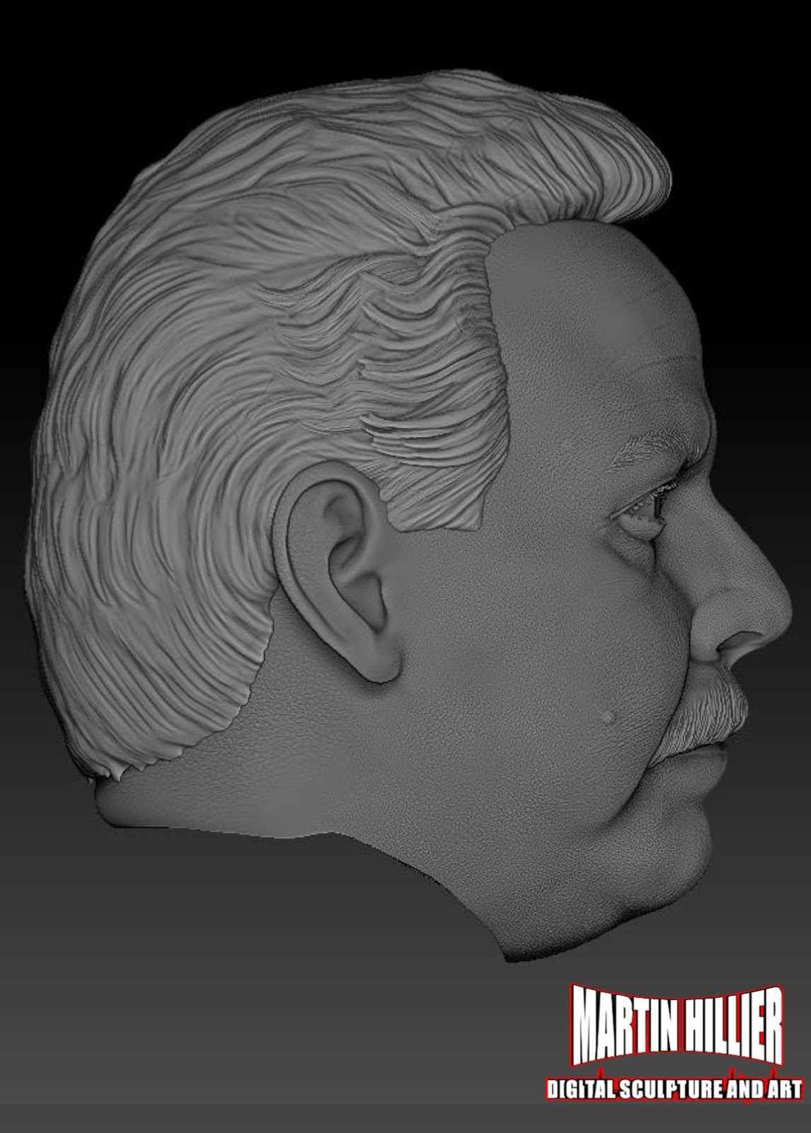 MARTIN HILLIER DIGITAL SCULPTURE AND ART - 1/6 SCALE ACTION FIGURE ...