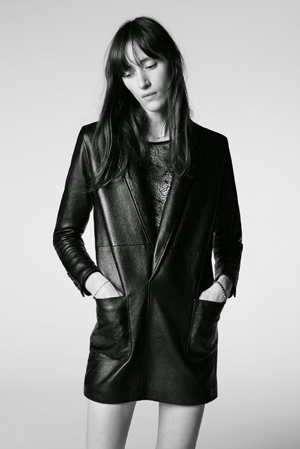 Saint Laurent Paris Pre-Fall 2015 Campaign featuring Helena Severin
