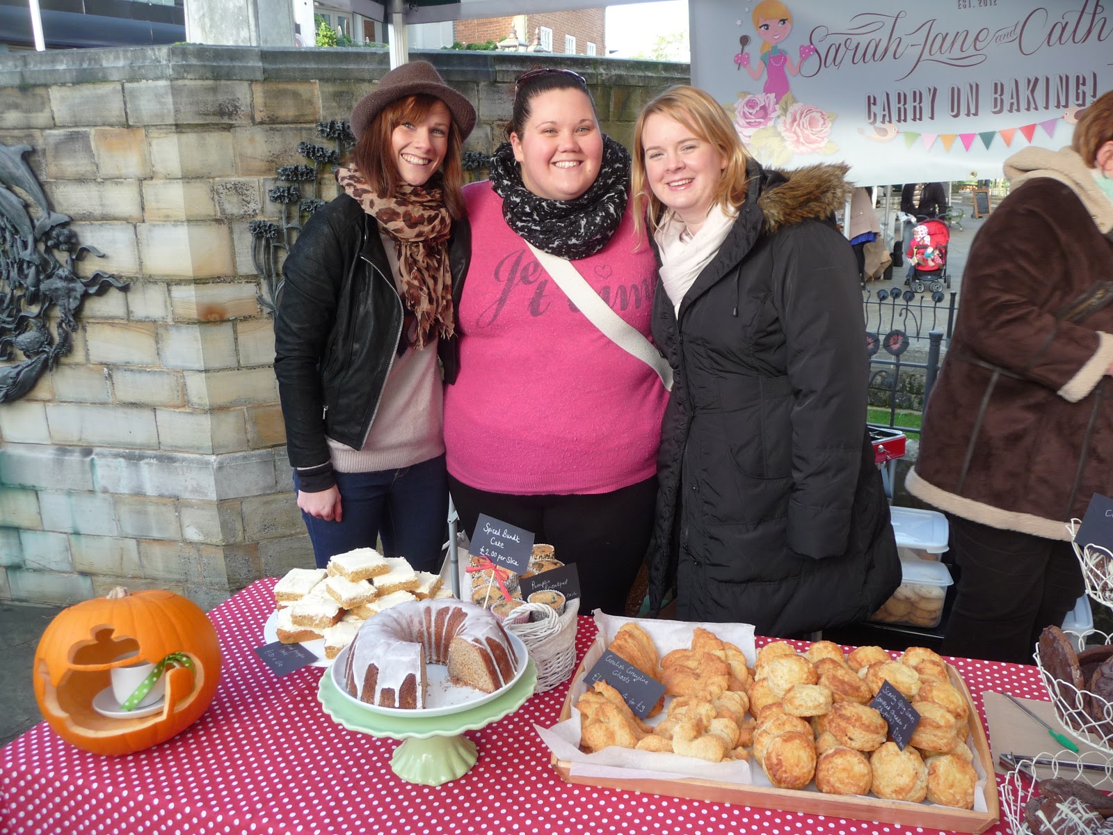 Let Them Eat Cake: Sarah-Jane and Cathryn from the Great British Bake Off!
