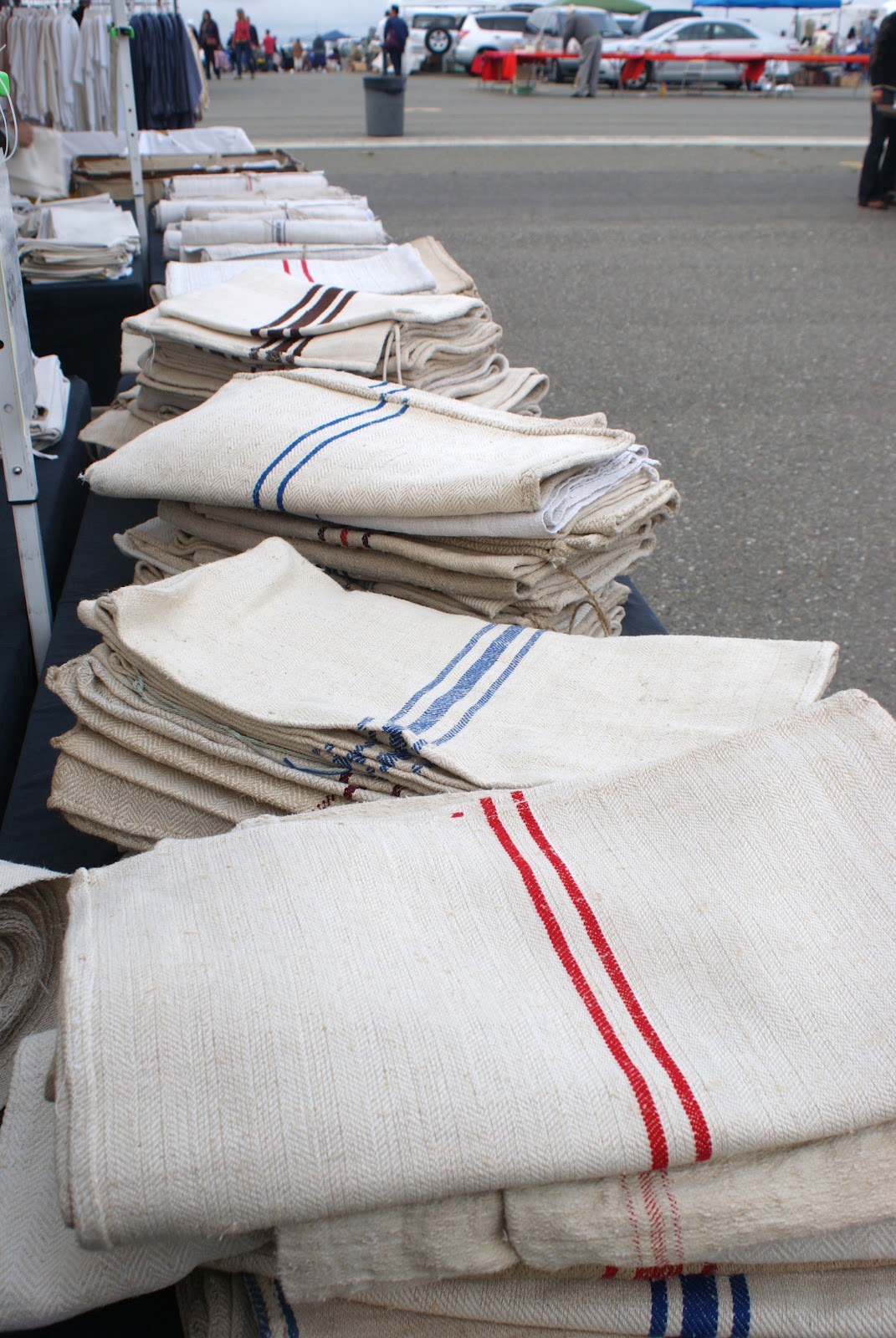 Faded Elegance Style: Road Trip Part II | Grain sack fabric, Vintage ...