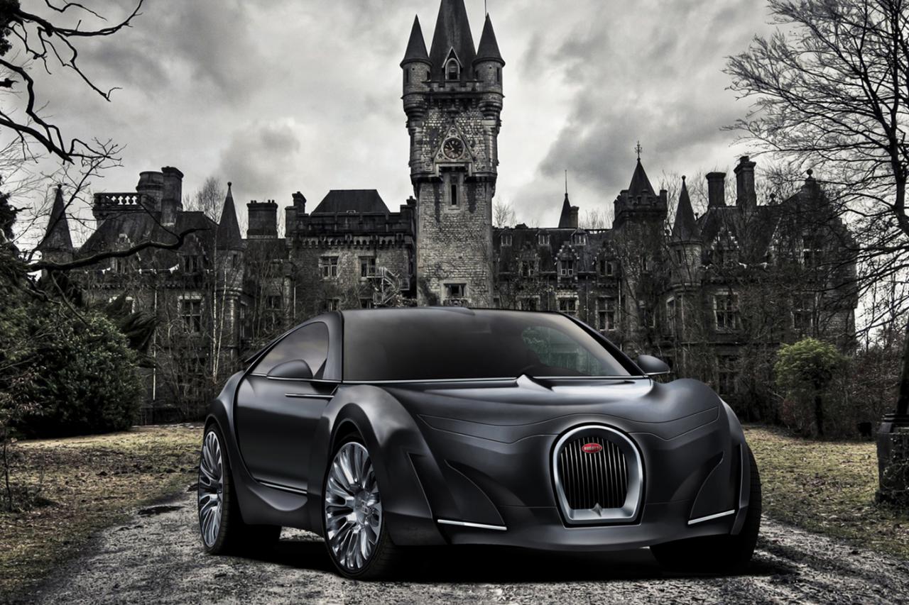 Garage Car: Bugatti 16C Galibier Super Sedan Concept Study