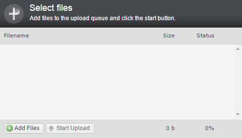 Заметки на коленке: Plupload. Удобный загрузчик файлов.