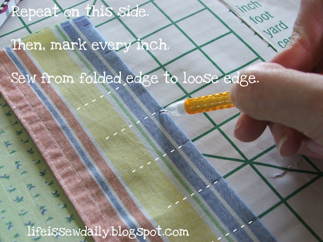 Life is {Sew} Daily: Crayon Folio OR Roll {tutorial}