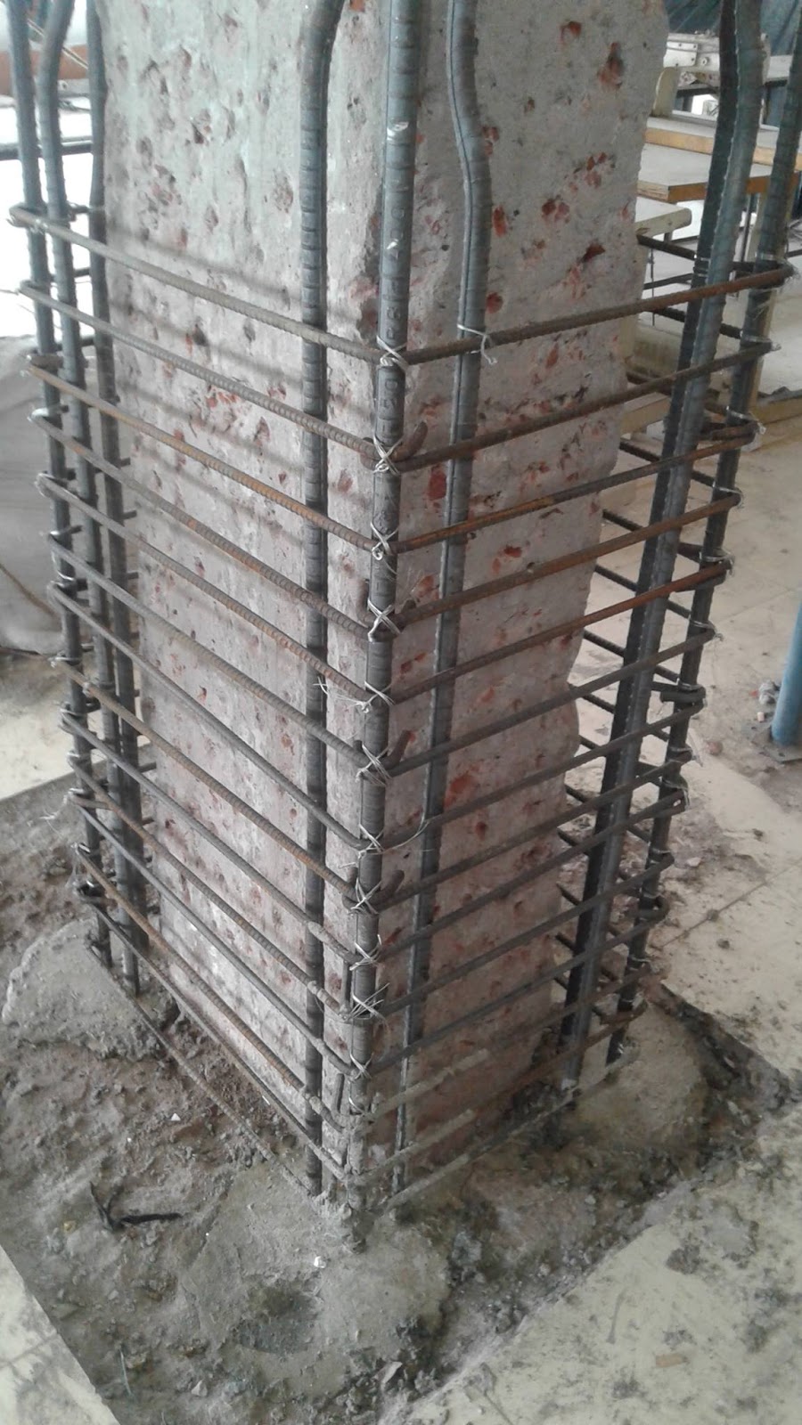Column Retrofitting Work - Civil Engineering Solution