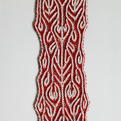 Knitting and so on: Random Brioche Scarf