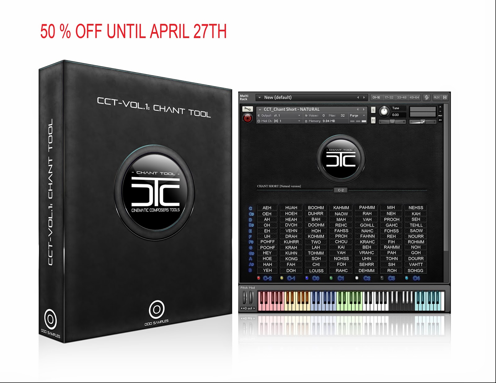 ODD SAMPLES - Mattias Westergren: 50% Off on CCT-1:Chant Tool