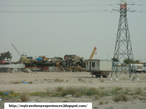My Travels,My Experiences: Visit to Amghara:Kuwait's favorite scrap yard.