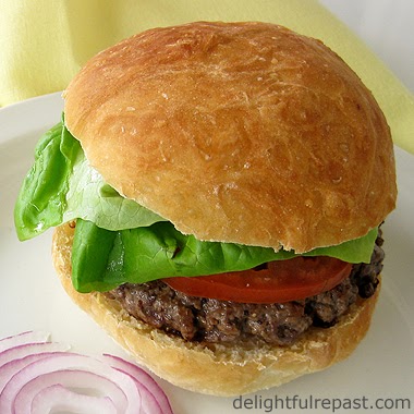Delightful Repast: Homemade Hamburger Buns and My Big Bad Burger Throwdown