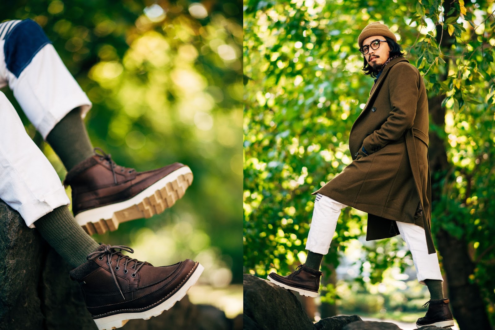 Autumn In New York w/ Clark's Shoes.